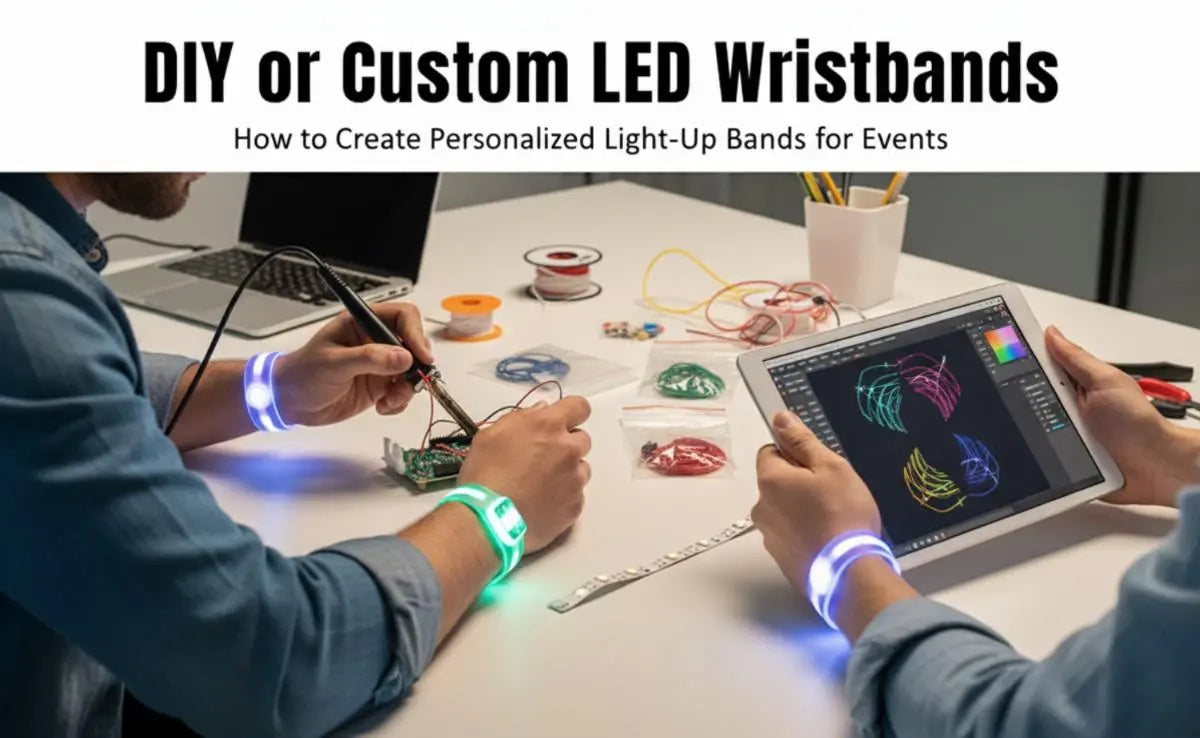 DIY Custom LED Wristbands: Create Personalized Light Bands – Not that high